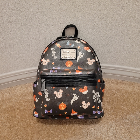 Loungefly | Bags | Mickey Mouse Halloween Mini Backpack By Loungefly ...